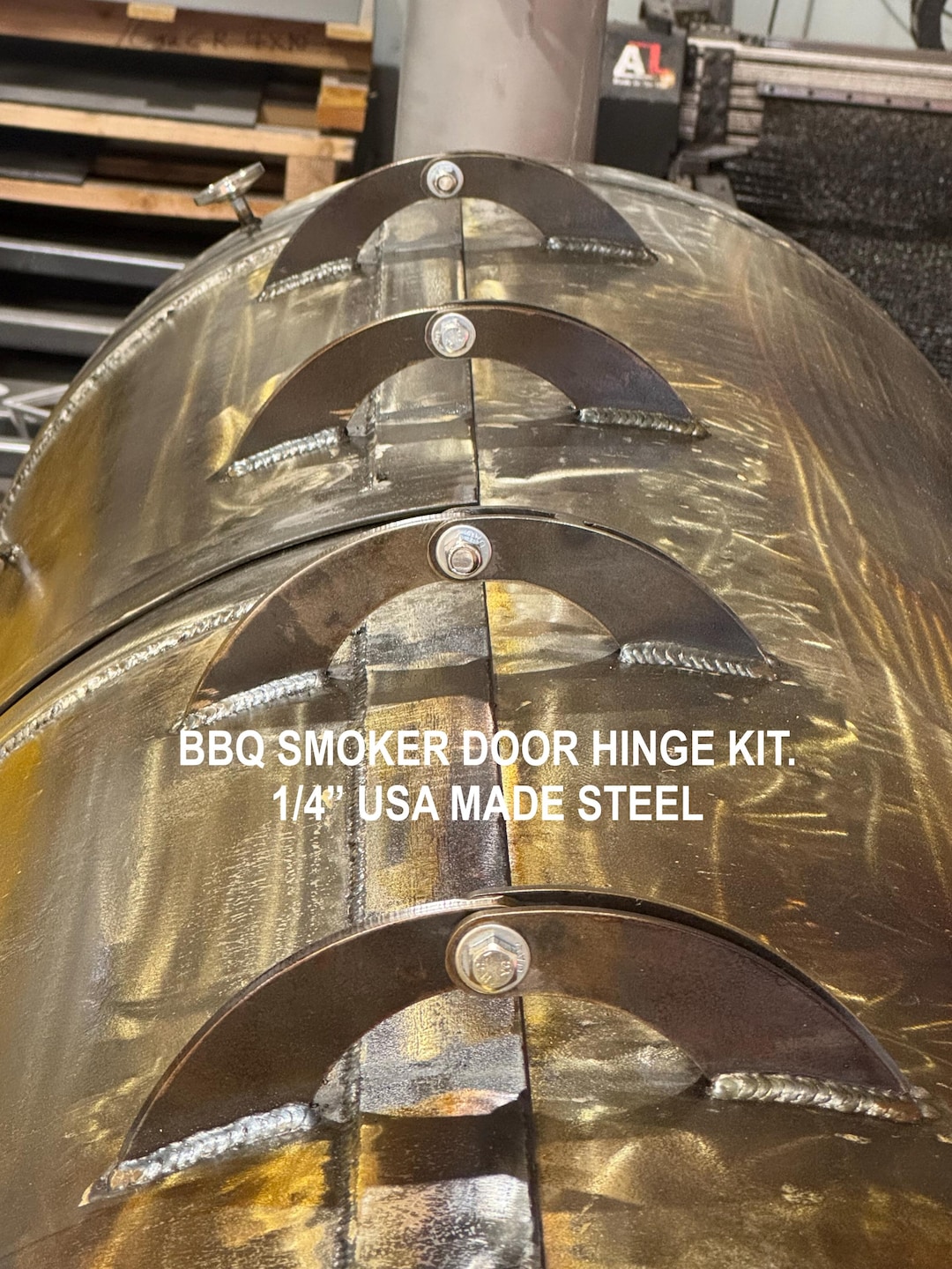 Heavy Duty BBQ Smoker Hinges: DIY Weld-on Hardware - Etsy