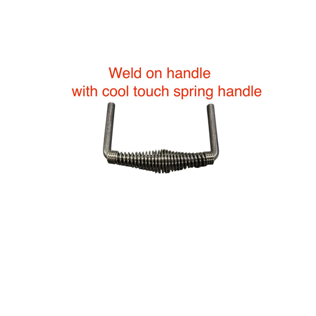Handcrafted BBQ Smoker Handle: Touch Stainless Steel Spring - Etsy