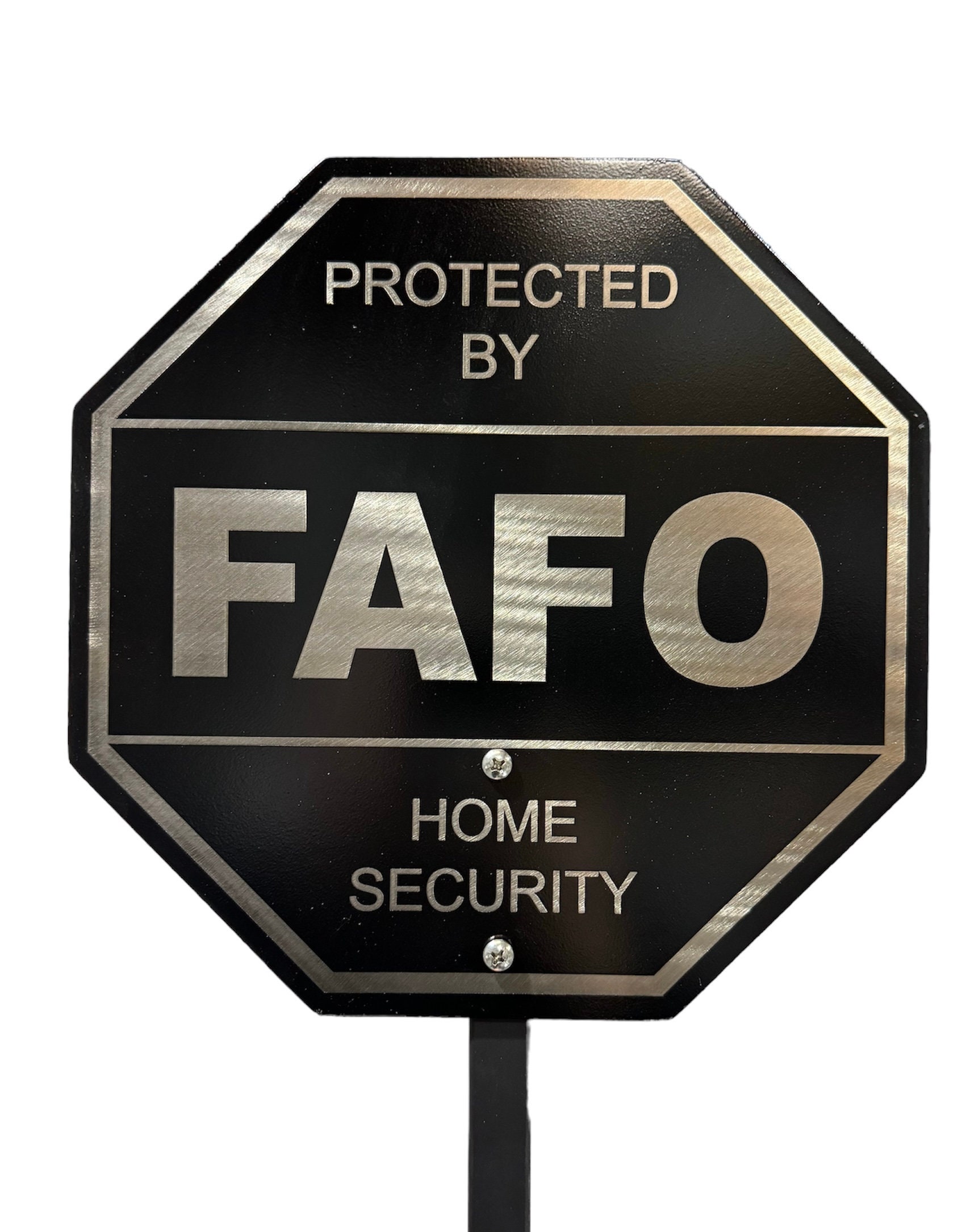 FAFO Home Security Sign Yard Sign - Etsy