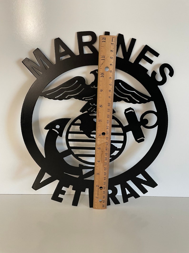 USMC Sign US Marine Corps Metal Sign Semper Fi Wall Art - Etsy