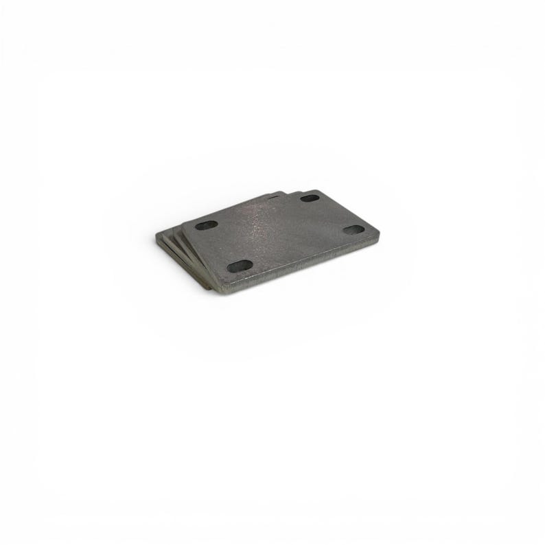 Steel Caster Wheel Base Plates - Welding, Metal Fabrication (set of 4 ...