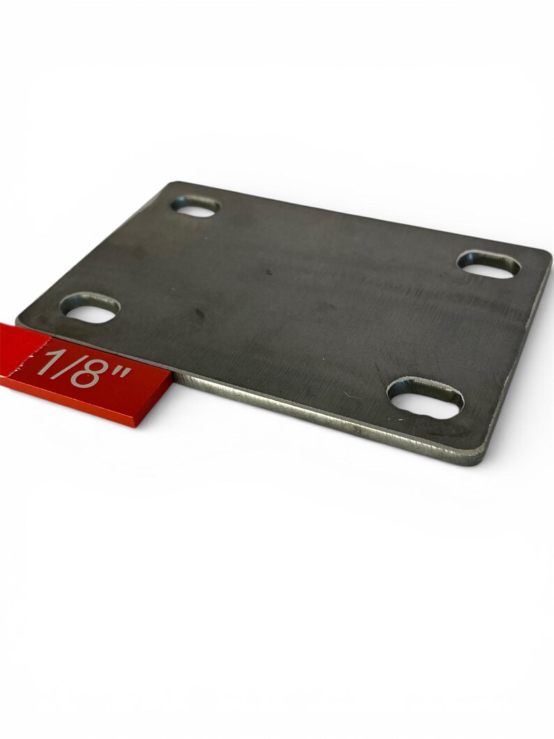 Steel Caster Wheel Base Plates - Welding, Metal Fabrication (set of 4 ...