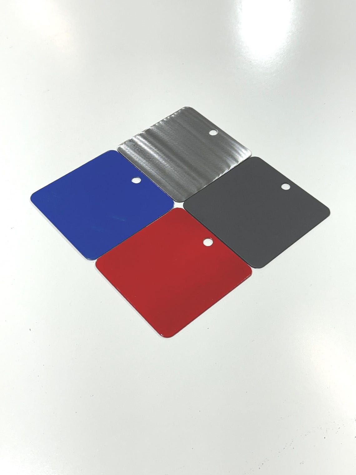 Custom Powder Coated Metal Laser Engraving Test Practice Blanks - Etsy
