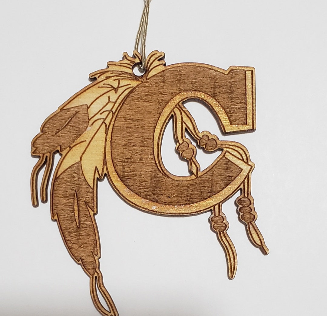 Cherokee "c" Ornament as Seen - Etsy