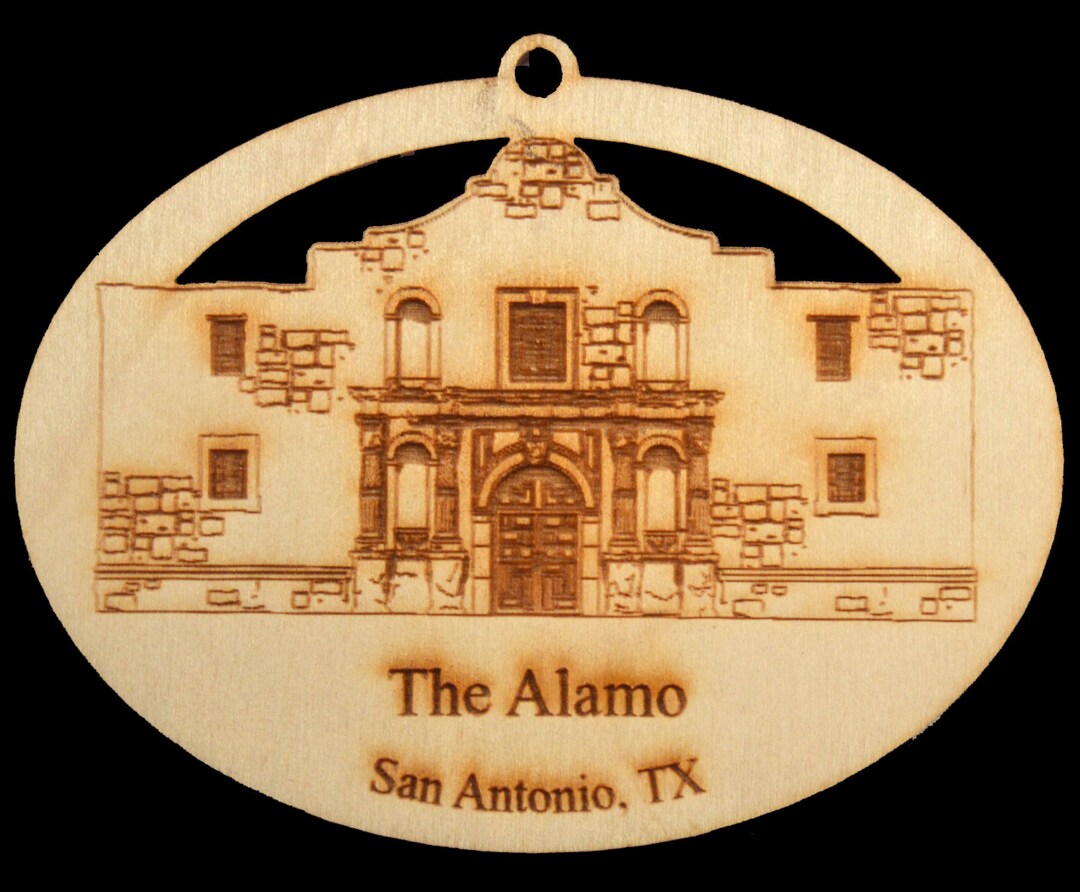 The Alamo Ornament~ Personalized Free or as Seen in Photo - Etsy