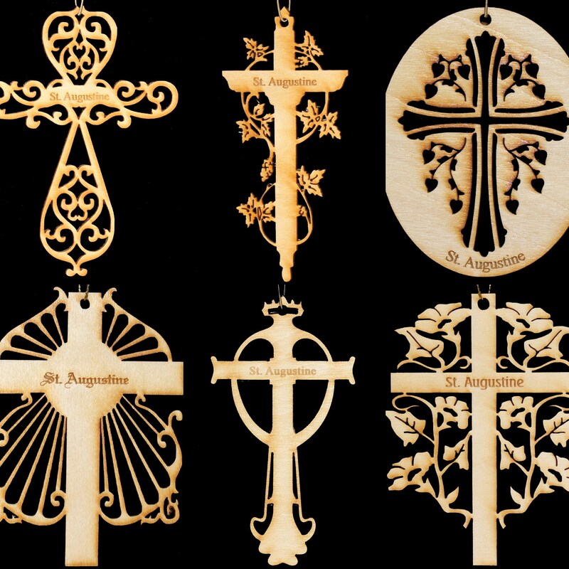 Cross Ornament - Etsy