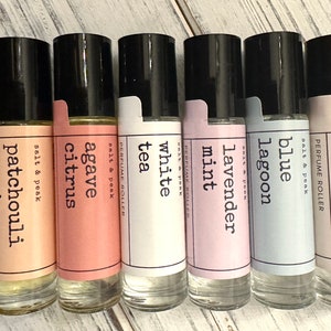 Rollerball // Perfume Roller // Perfume Roll on // Choose Your Scent ...