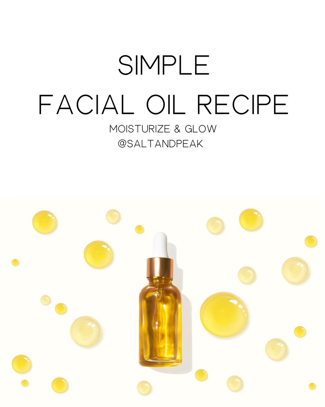 Recipe // Facial Oil Recipe // DIY Recipe // Simple Facial Oil Recipe ...