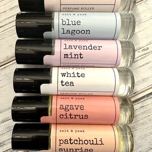 Rollerball // Perfume Roller // Perfume Roll on // Choose Your Scent ...