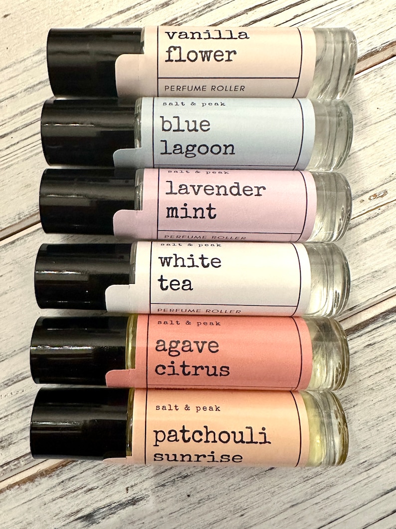 Rollerball // Perfume Roller // Perfume Roll on // Choose Your Scent ...