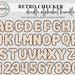 Checker Alphabet Bundle Doodle PNG Black Tan| Caramel Checker Retro ...