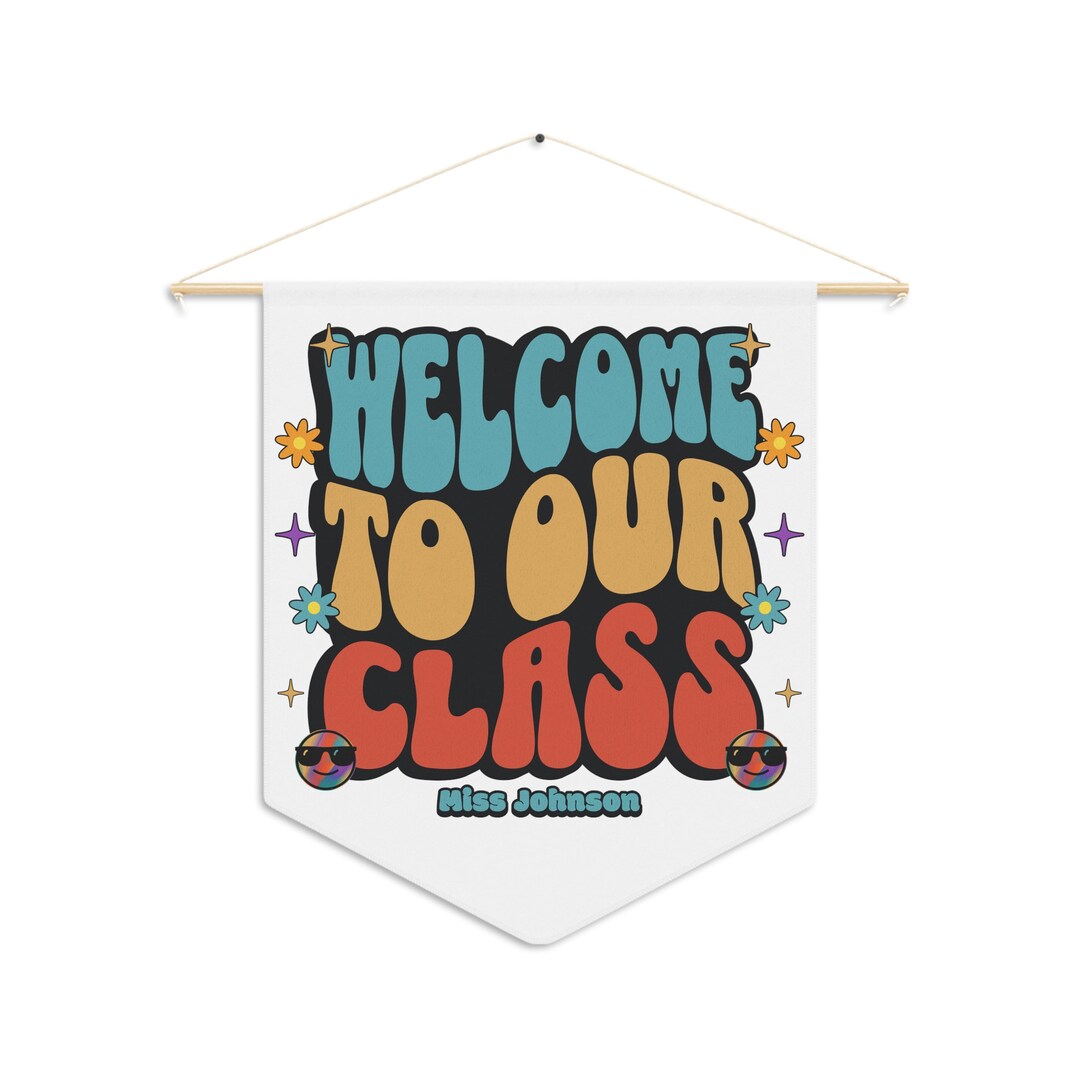 Welcome to Our Class Sign Personalized Teacher Sign Classroom Posters ...