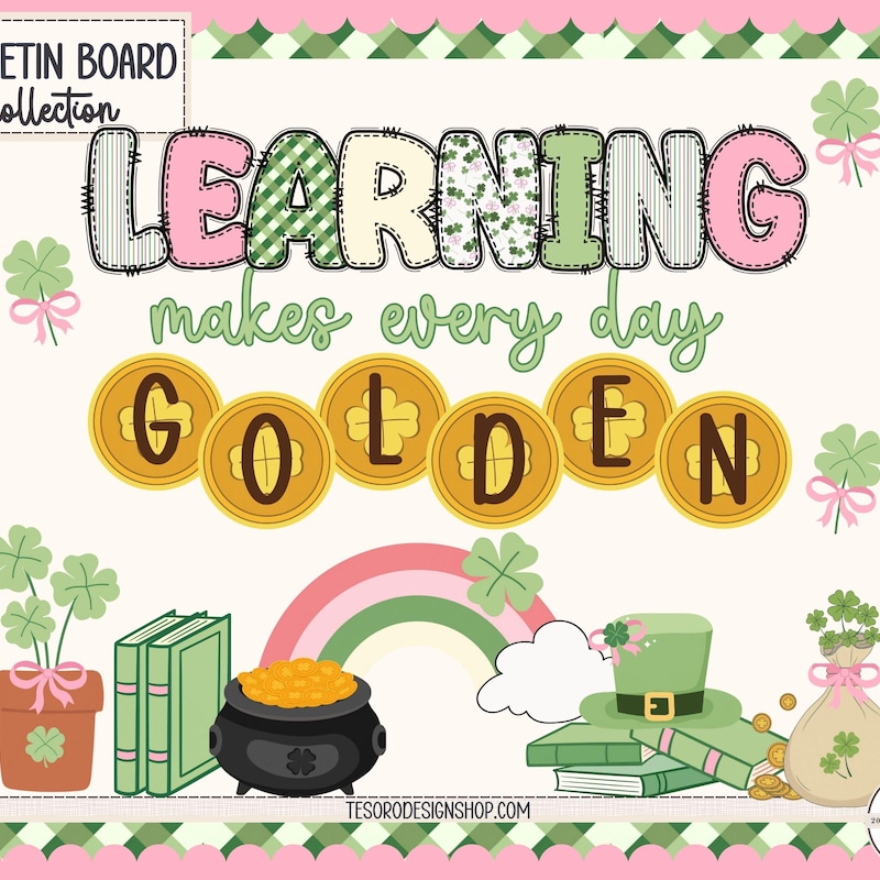 Saint Patricks Bulletin Boards - Etsy