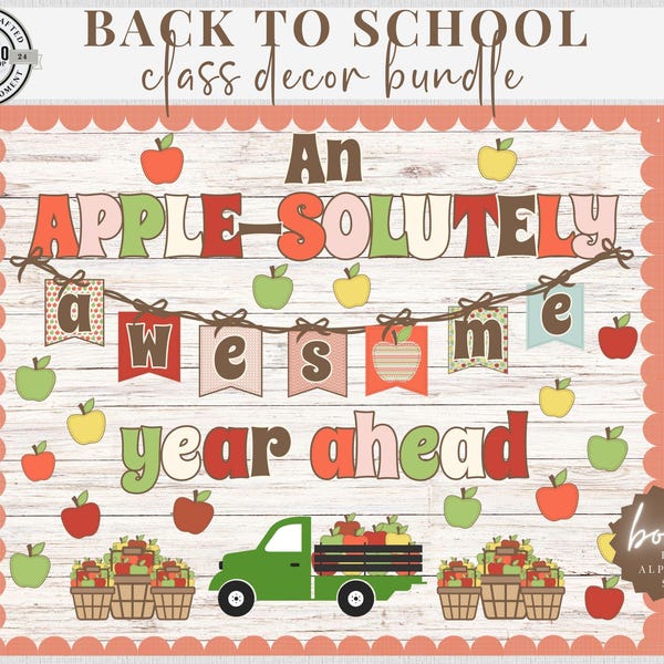 Apple Bulletin Board - Etsy