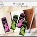 Witch Wicked Bookmark Printable | Custom Bookmarks Popular |pink ...