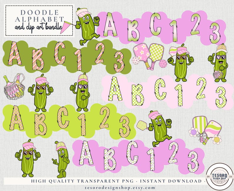 Custom Pickleball Bulletin Board DIY Classroom Alphabet Set |pickleball ...