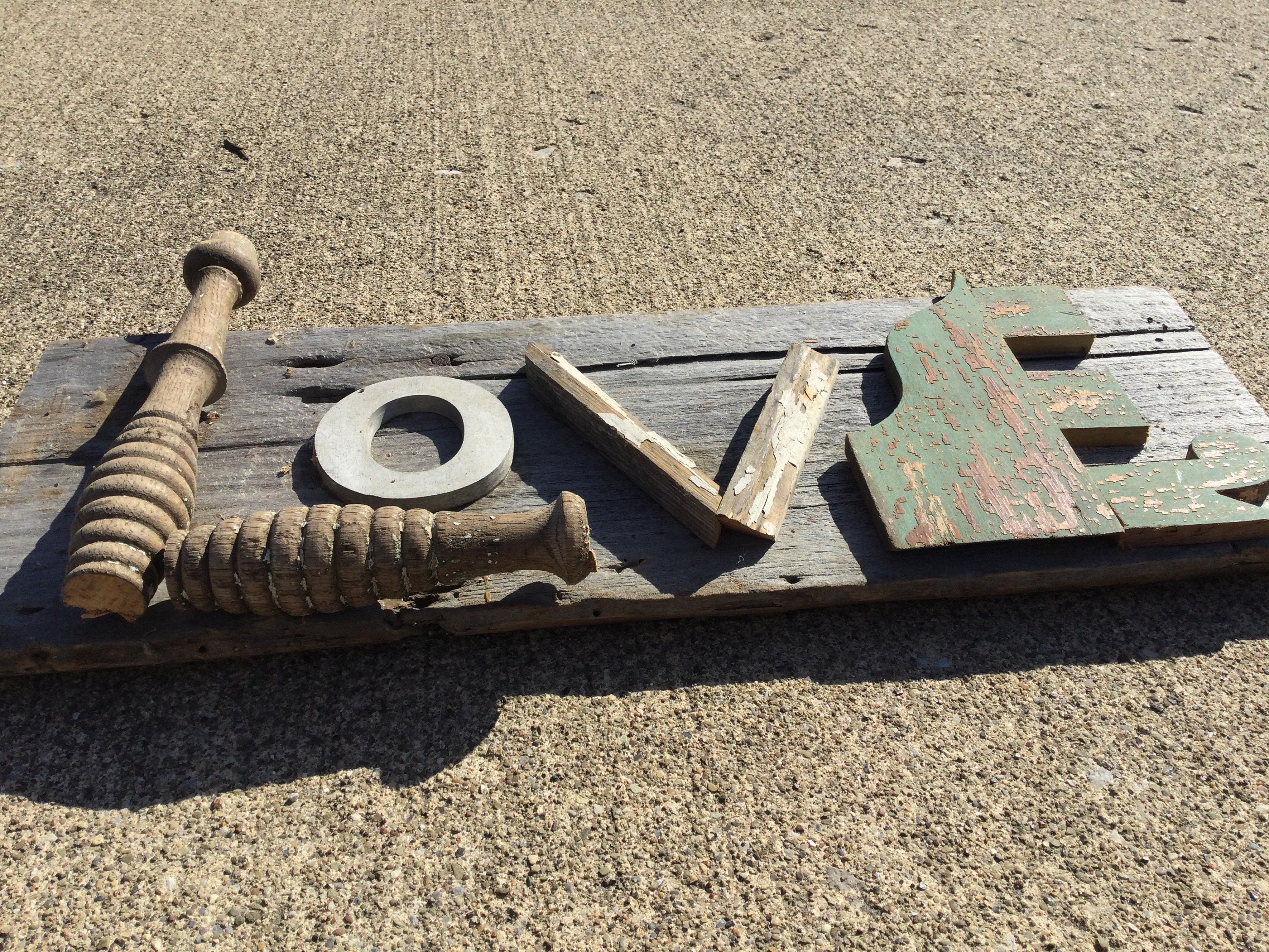 Architectural Salvage Sign, Wall Decor, Vintage Sign, Love, Joy, Soul ...