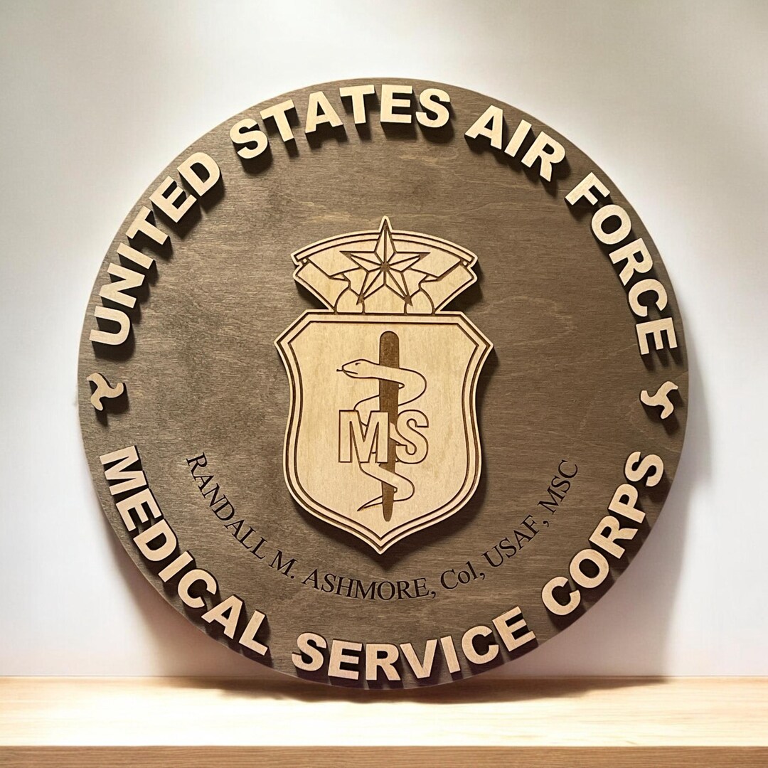MSC Career Badge: Medical Service Corps Health Services Administrator ...