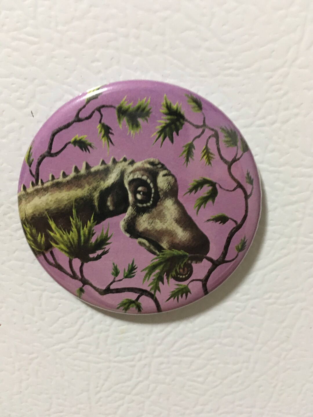 Diplodocus Magnet, Dinosaur, Fridge Magnet, Animal Art, Refrigerator ...
