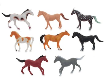Plastic horses | Etsy