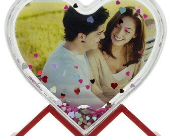 Acrylic Heart Frame - Etsy