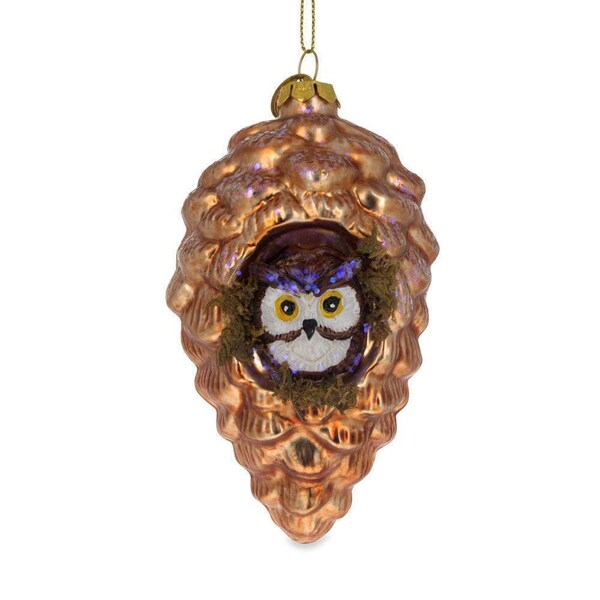 Pine Cone Owl - Etsy