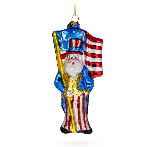 Patriotic Santa - Etsy