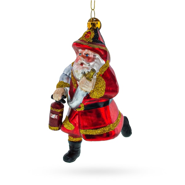Fireman Santa - Etsy
