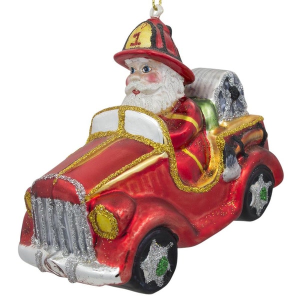 Fireman Santa - Etsy