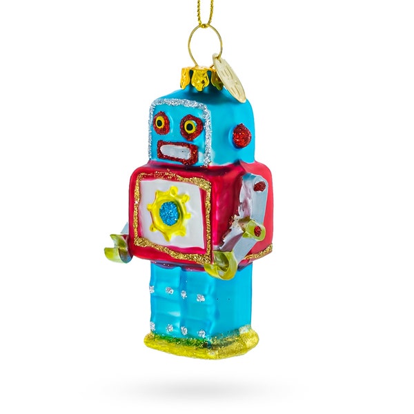 Robot Ornament - Etsy