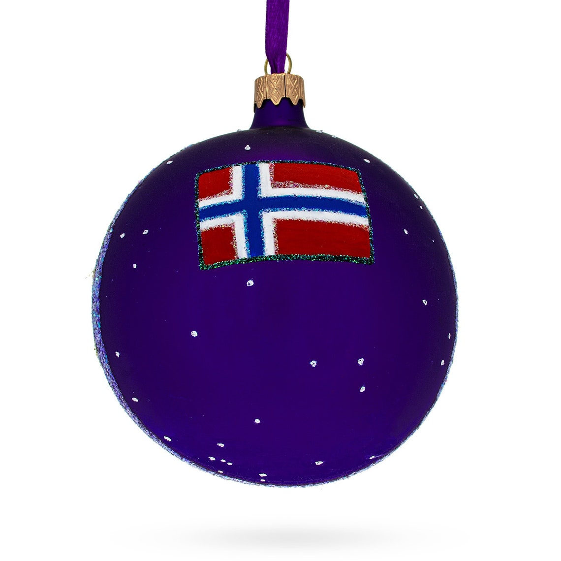 Geirangerfjord Norway Glass Ball Christmas Ornament 4 Inches - Etsy
