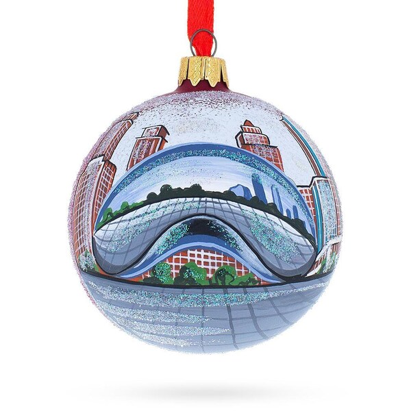 Chicago Bean Ornament - Etsy