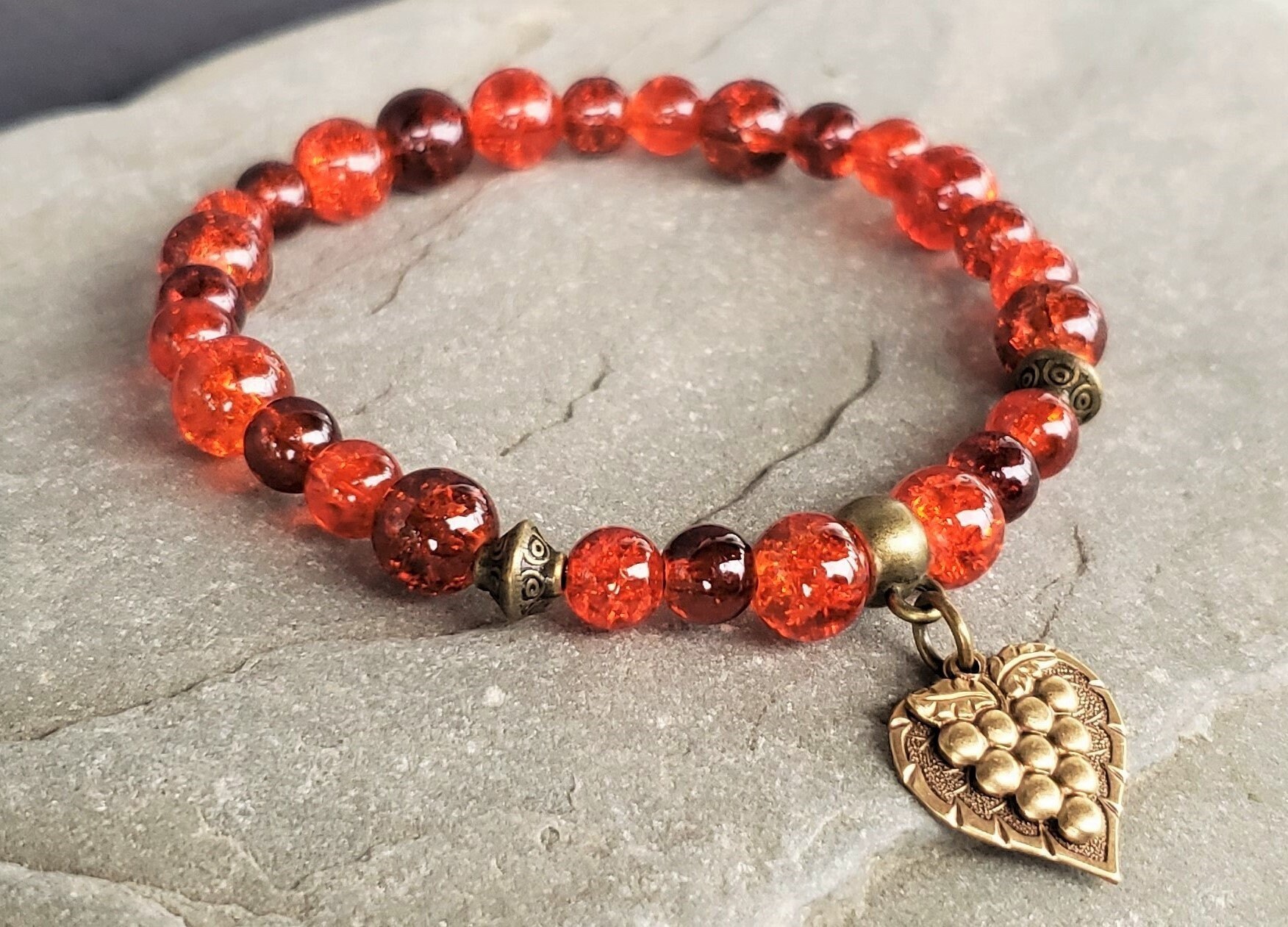 Winery Themed Bracelet Grape Bracelet Wine Lover Turquoise - Etsy UK
