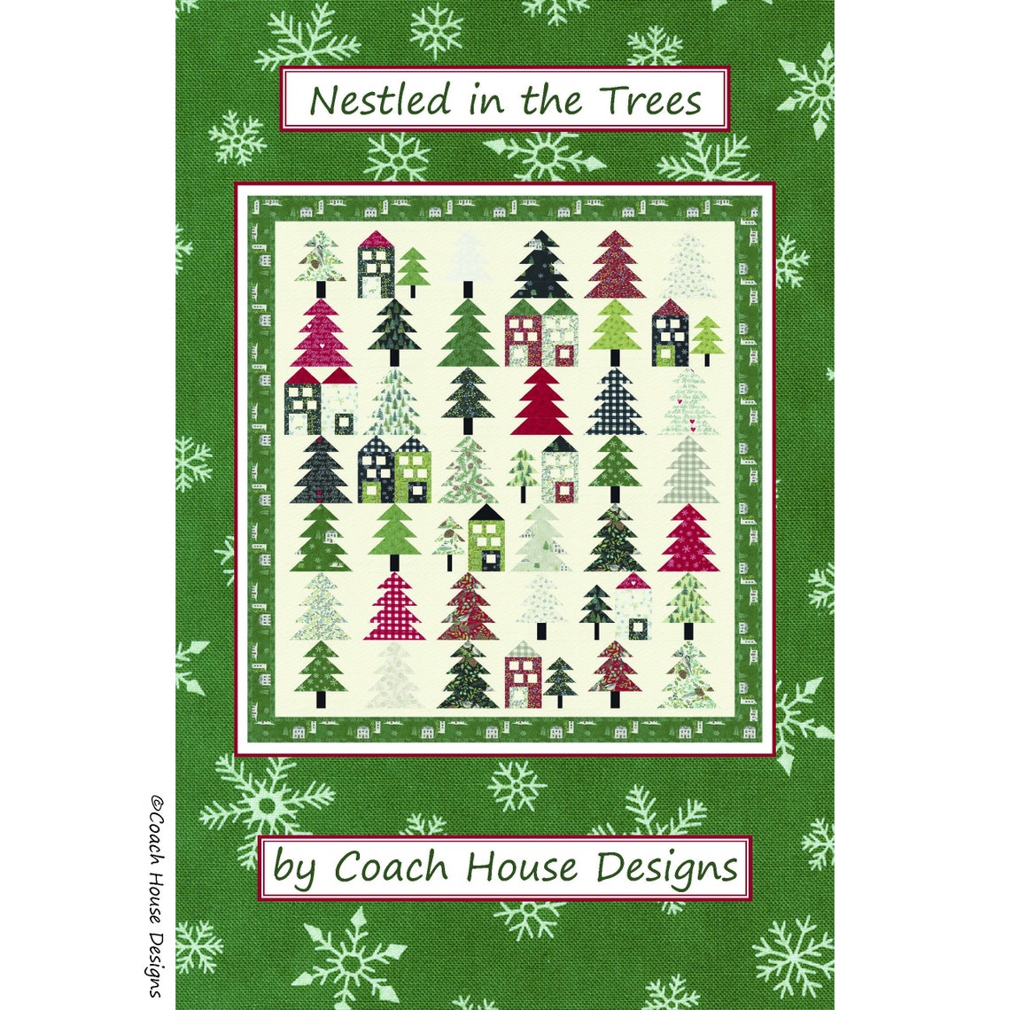 Nestled in the Trees Digital PDF Quilt Pattern by Coach House Designs ...