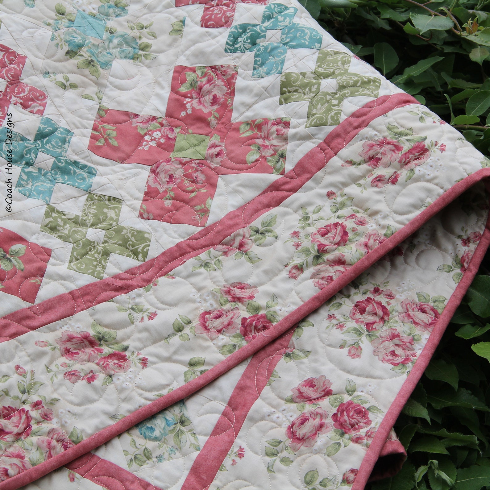 Row Upon Row Digital PDF Quilt Pattern by Coach House Designs - Etsy