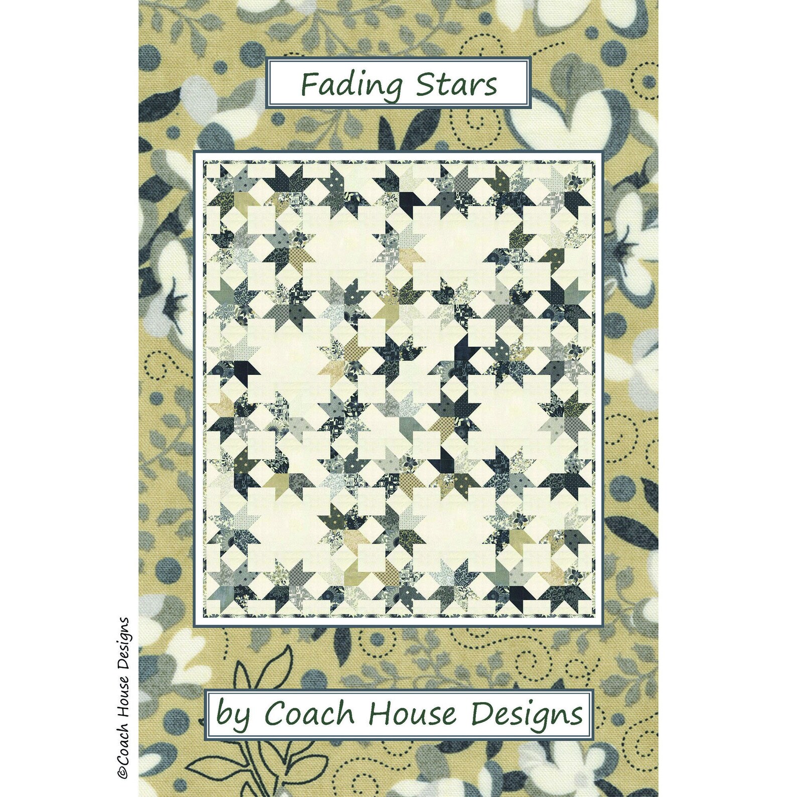 Fading Stars PDF Quilt Pattern by Coach House Designs - DATE NIGHT by ...