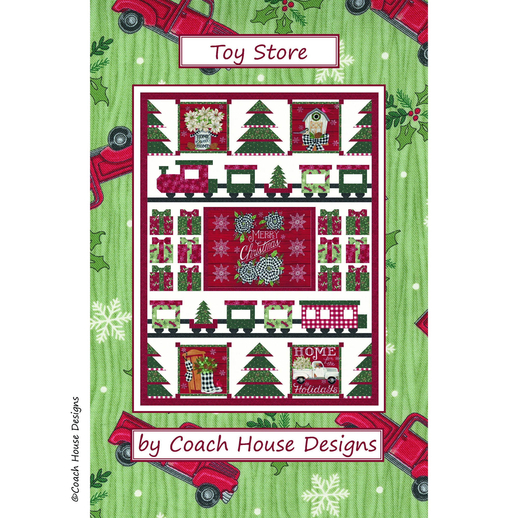 Toy Store Digital PDF Quilt Pattern by Coach House Designs ** CHRISTMAS ...