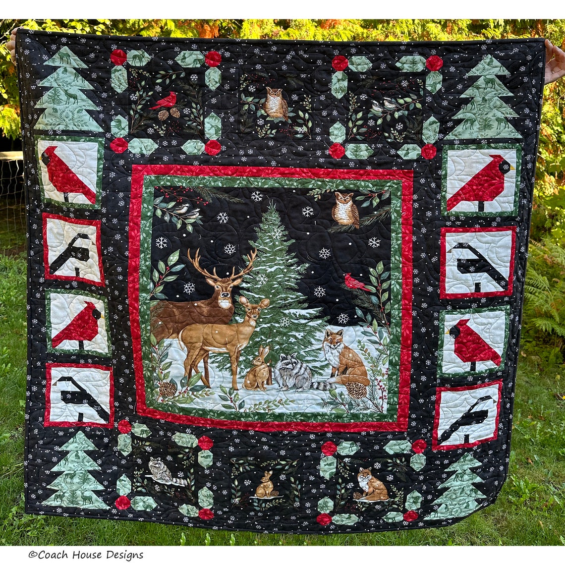 Wonderland Digital PDF Quilt Pattern by Coach House Designs ** Deb ...