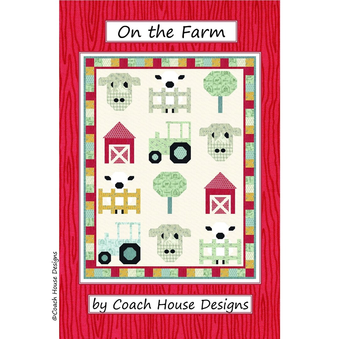 On the Farm Quilt Pattern: Willow's Farm Fabric (digital PDF) - Etsy