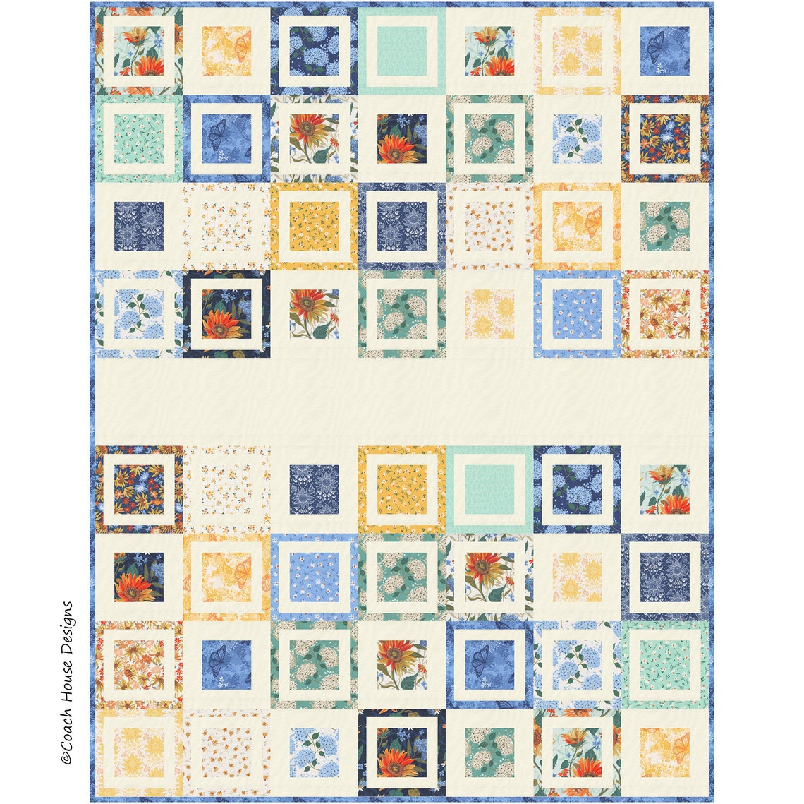Dinosaur Steps PDF Quilt Pattern by Coach House Designs - Stacy Lest ...