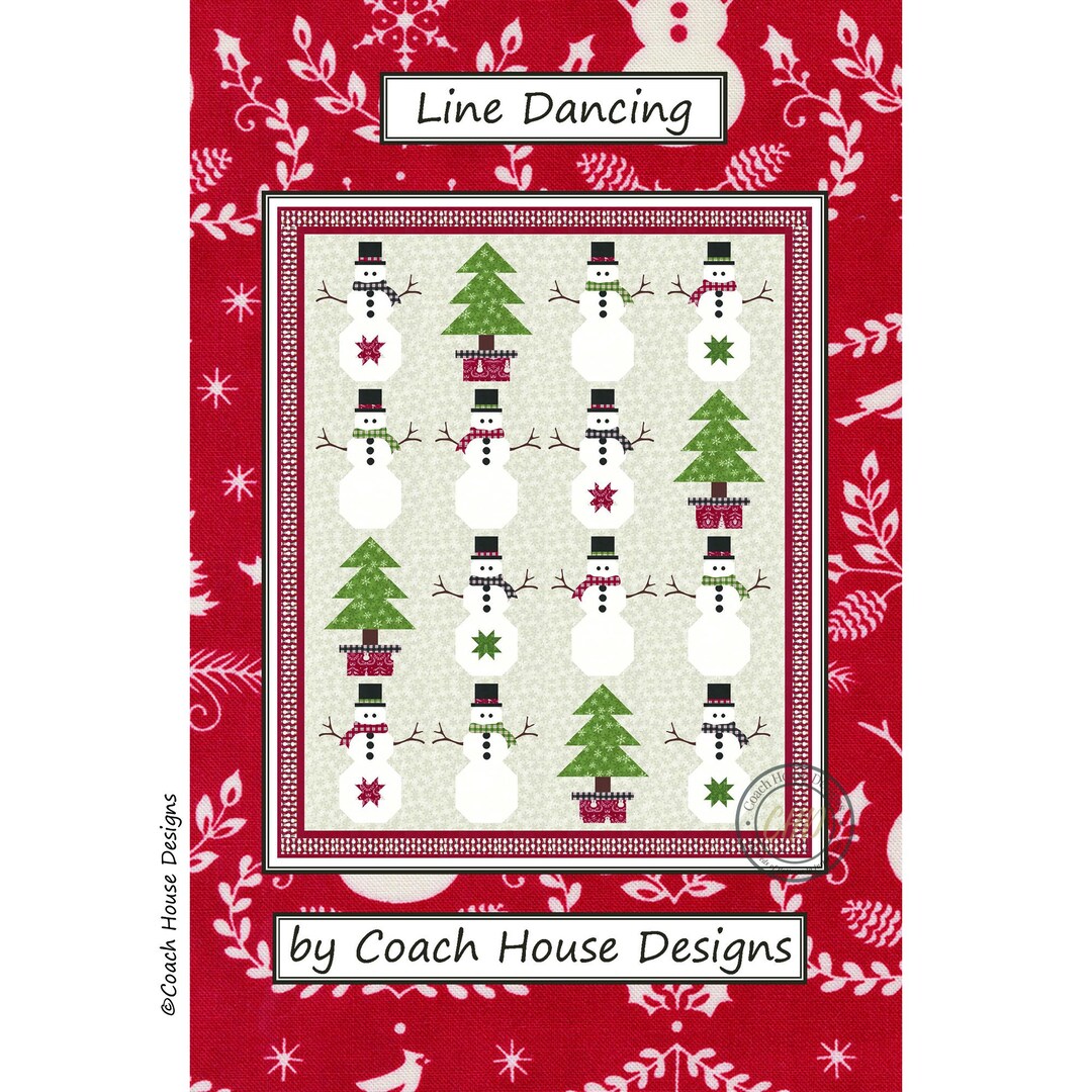 Snowman Christmas Quilt Pattern: Winter Friends Fabric (PDF Pattern) - Etsy