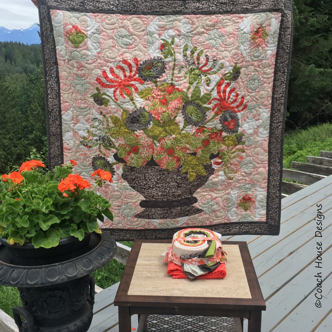 Love You Mum Digital PDF Quilt Pattern by Coach House Designs - Etsy