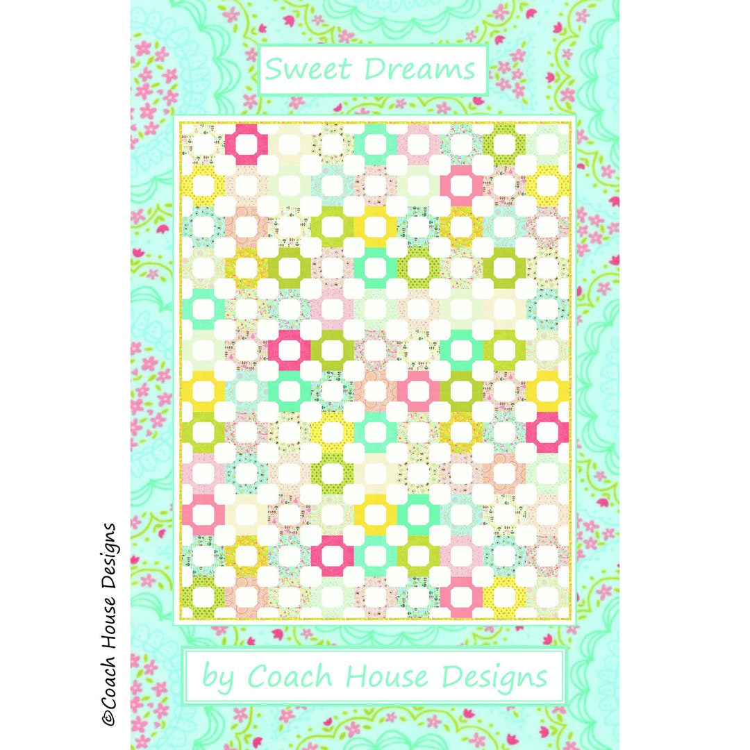 Sweet Dreams Digital PDF Quilt Pattern by Coach House Designs - Etsy España