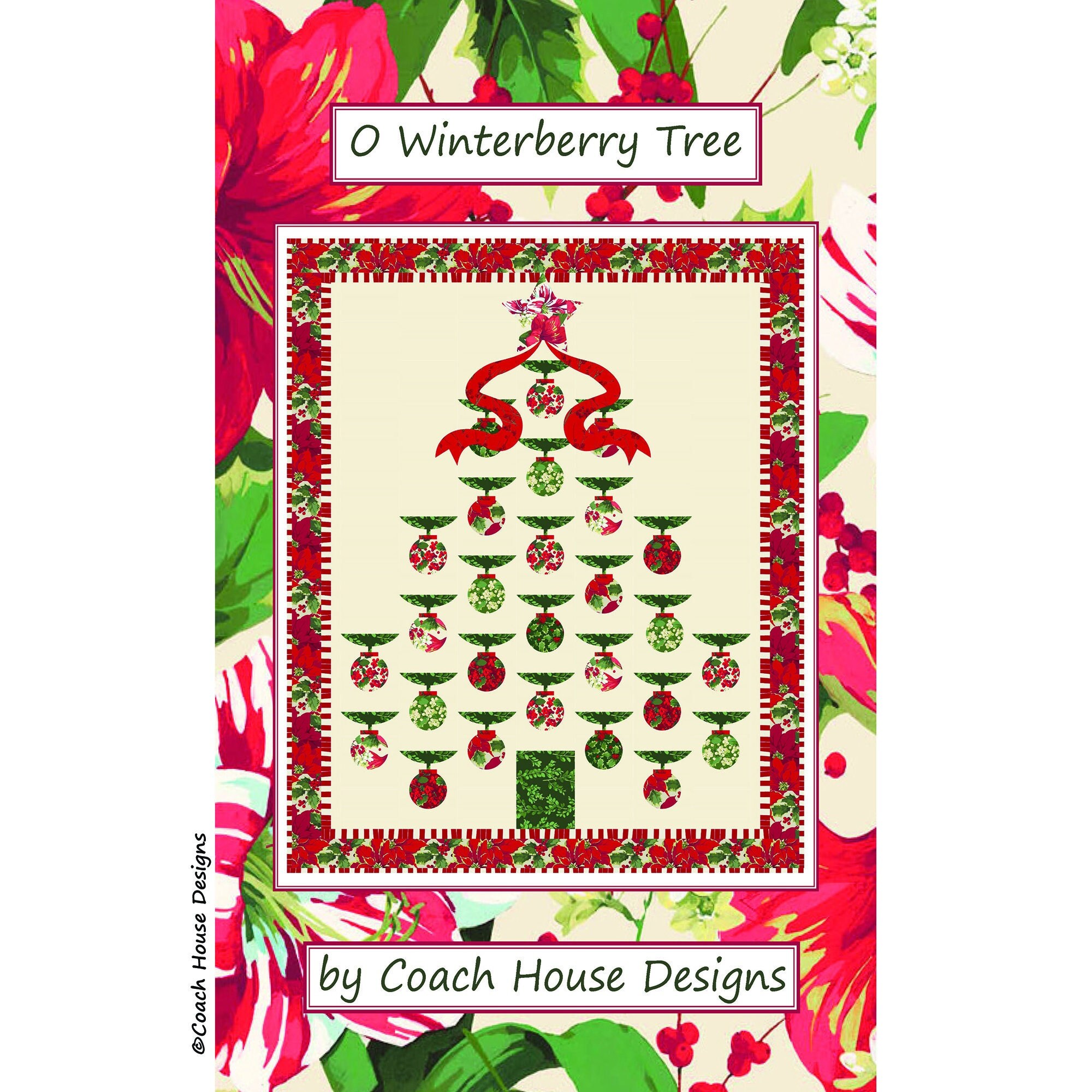 O Winterberry Tree Digital PDF Quilt Pattern by Coach House Designs - Etsy