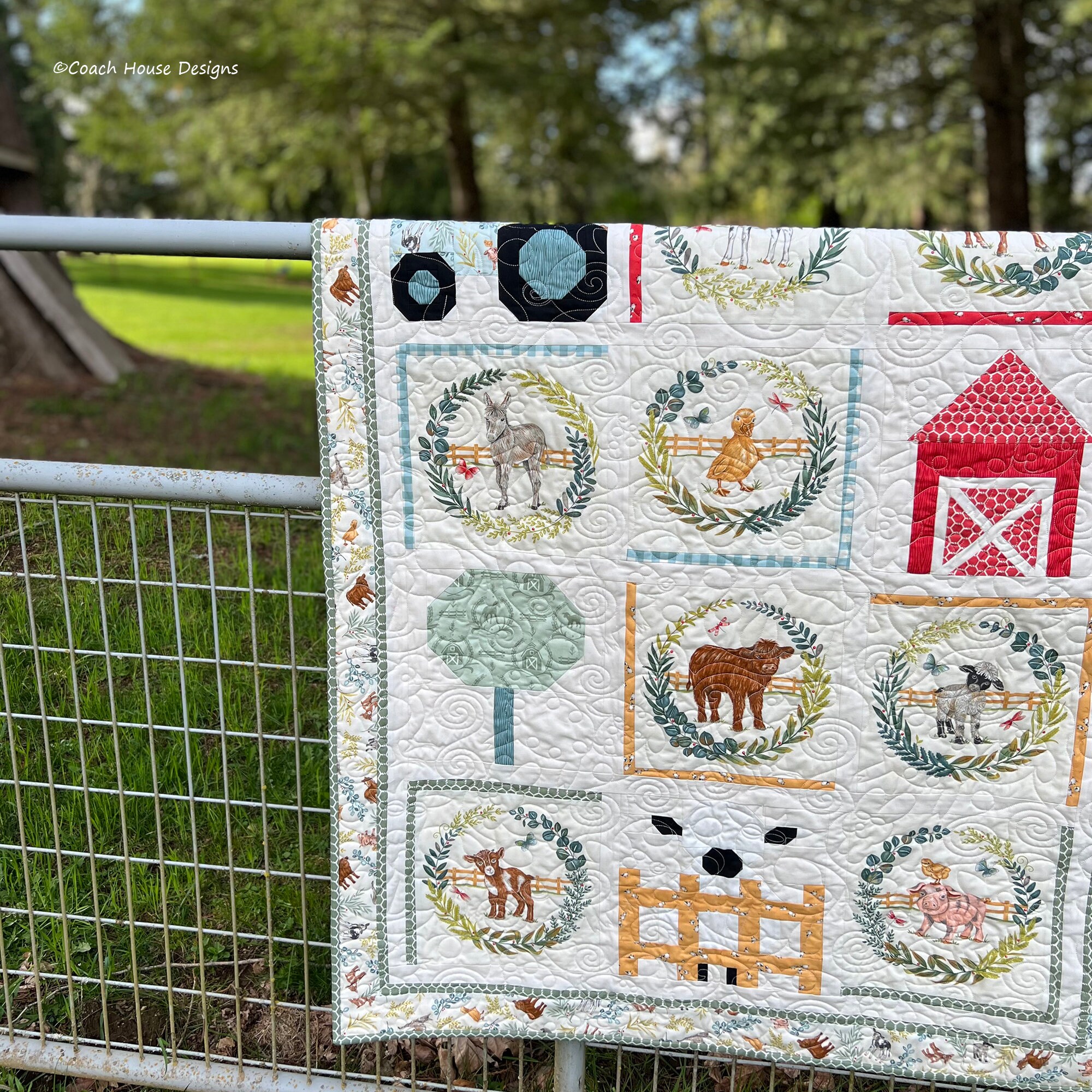 Petting Zoo Quilt Pattern: Willow's Farm Animals (digital PDF) - Etsy