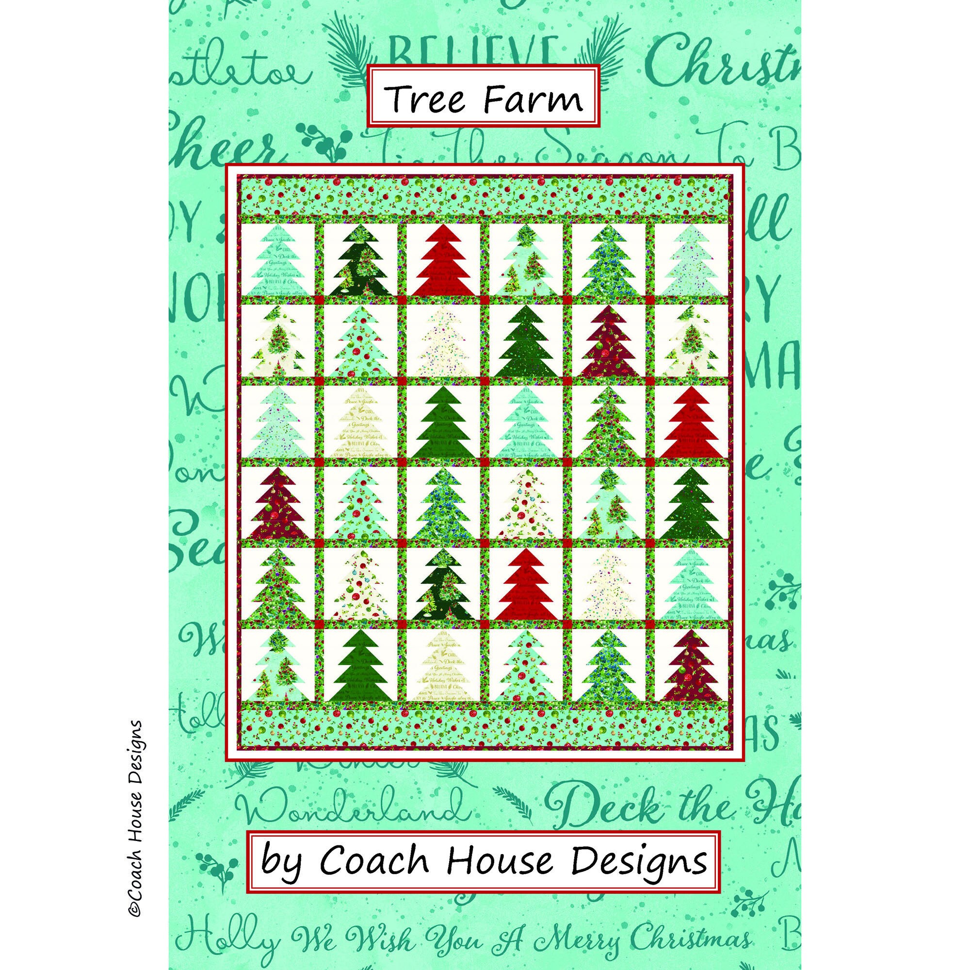 Tree Farm Clothworks Digital PDF Quilt Pattern by Coach House Designs ...