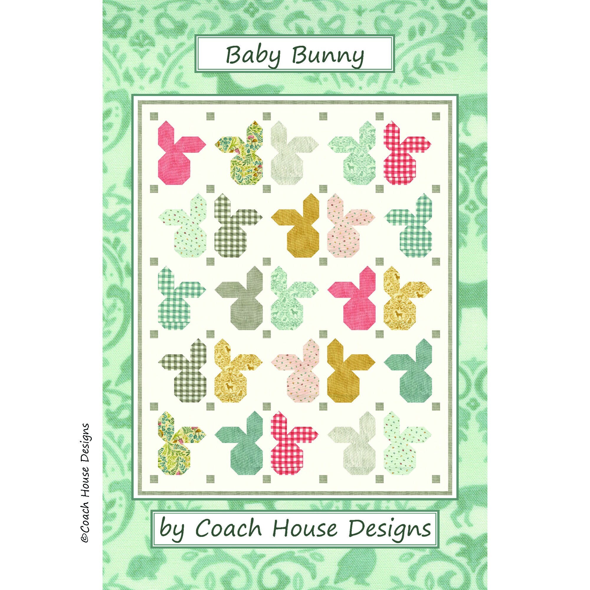 Baby Bunny PDF Quilt Pattern by Coach House Designs - Etsy