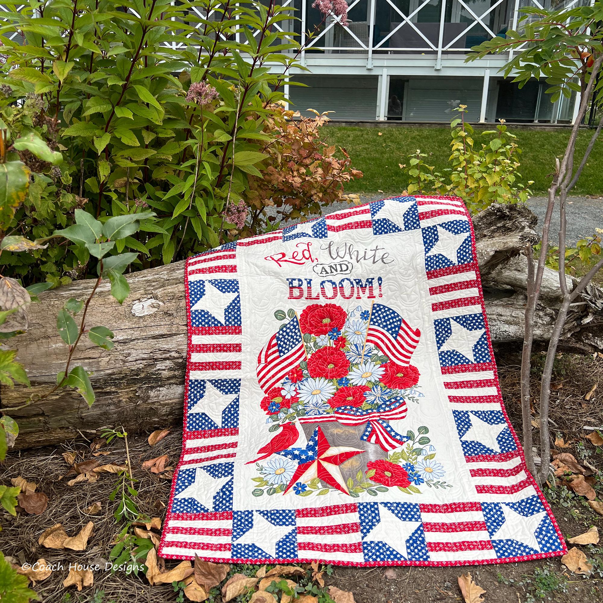 Happy 4th! Downloadable PDF Quilt Pattern by Coach House Designs **DEB ...