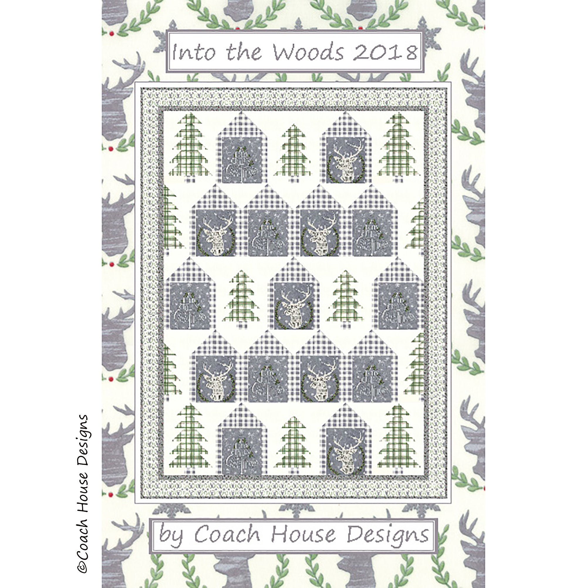 Into the Woods Digital PDF Quilt Pattern by Coach House Designs - Etsy