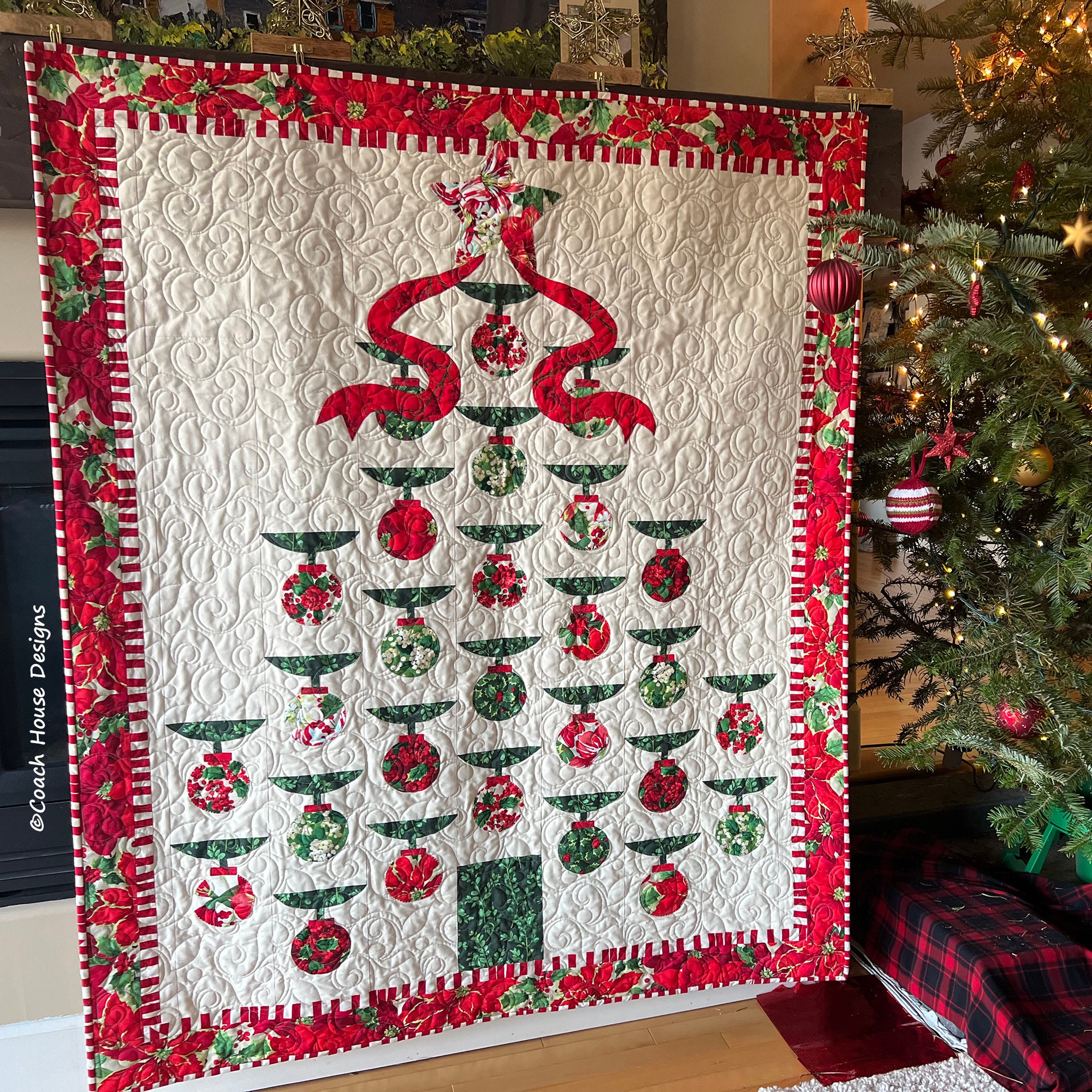 O Winterberry Tree Digital PDF Quilt Pattern by Coach House Designs - Etsy